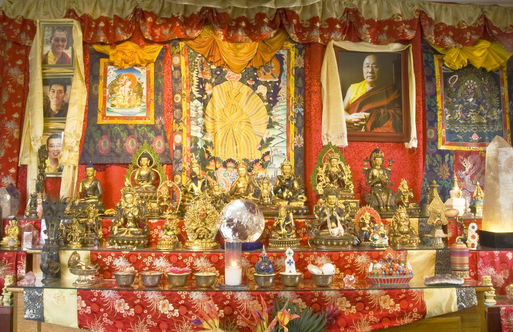 Cyber Prayer Room | Tibetan Buddhist Altar