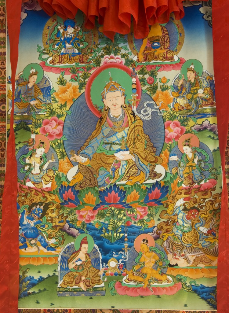 7-Line Prayer and Guru Rinpoche | Tibetan Buddhist Altar