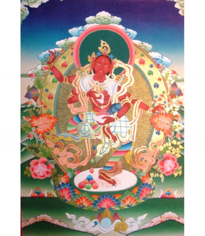 Red Tara | Tibetan Buddhist Altar